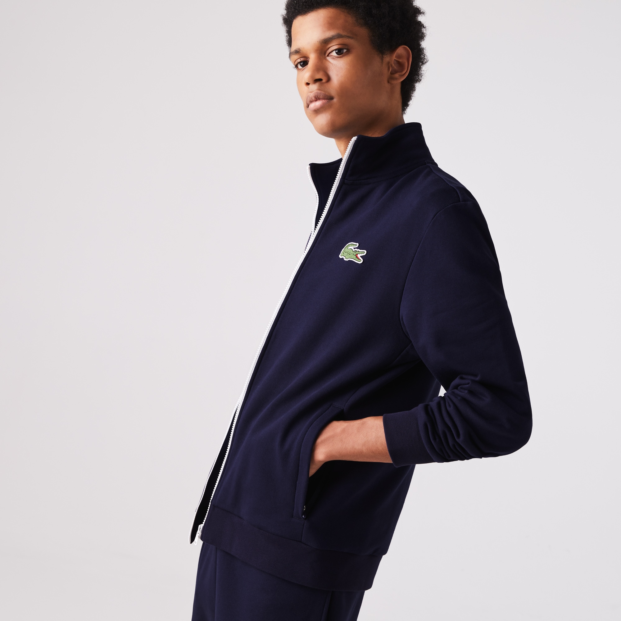 Men's Lacoste SPORT Signature Fleece Tracksuit | LACOSTE