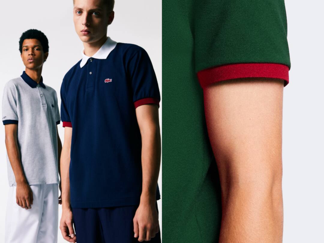 Lacoste custom polo store