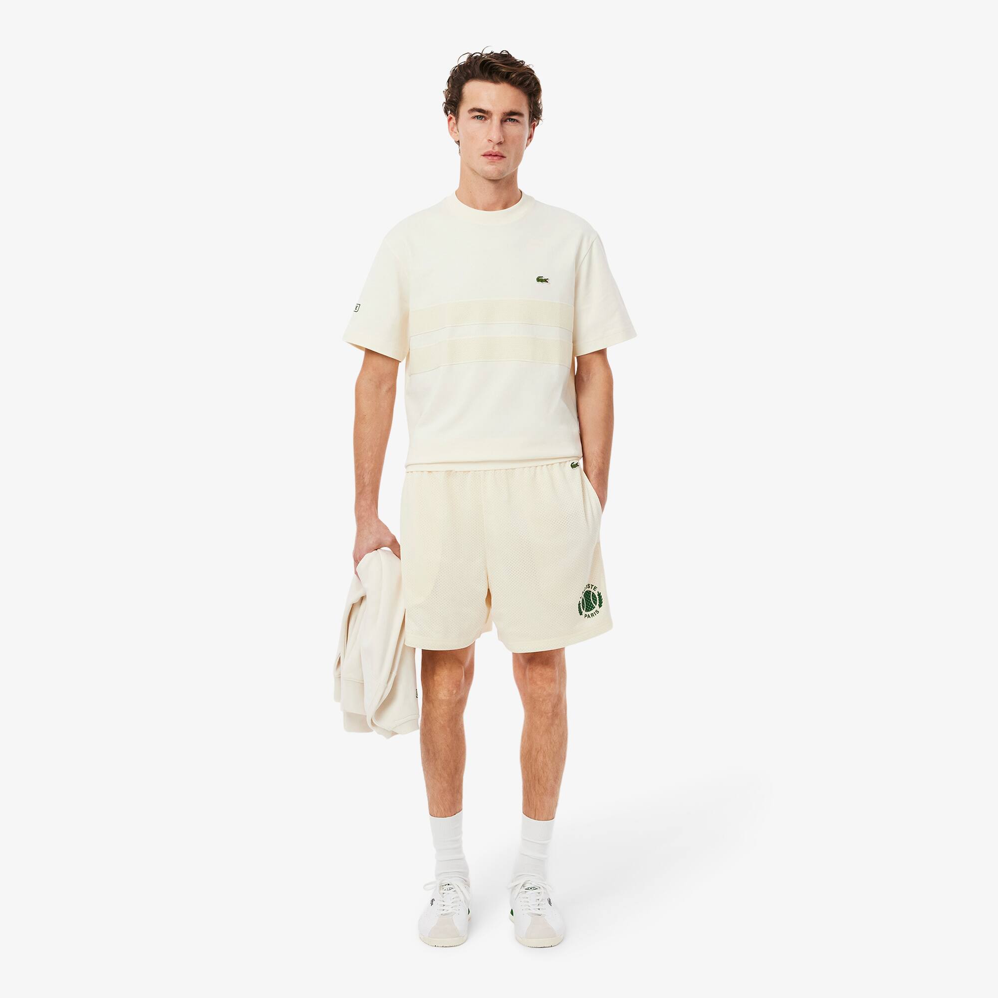 Graphic Mesh Shorts - Shorts - New In 2026 | Lacoste