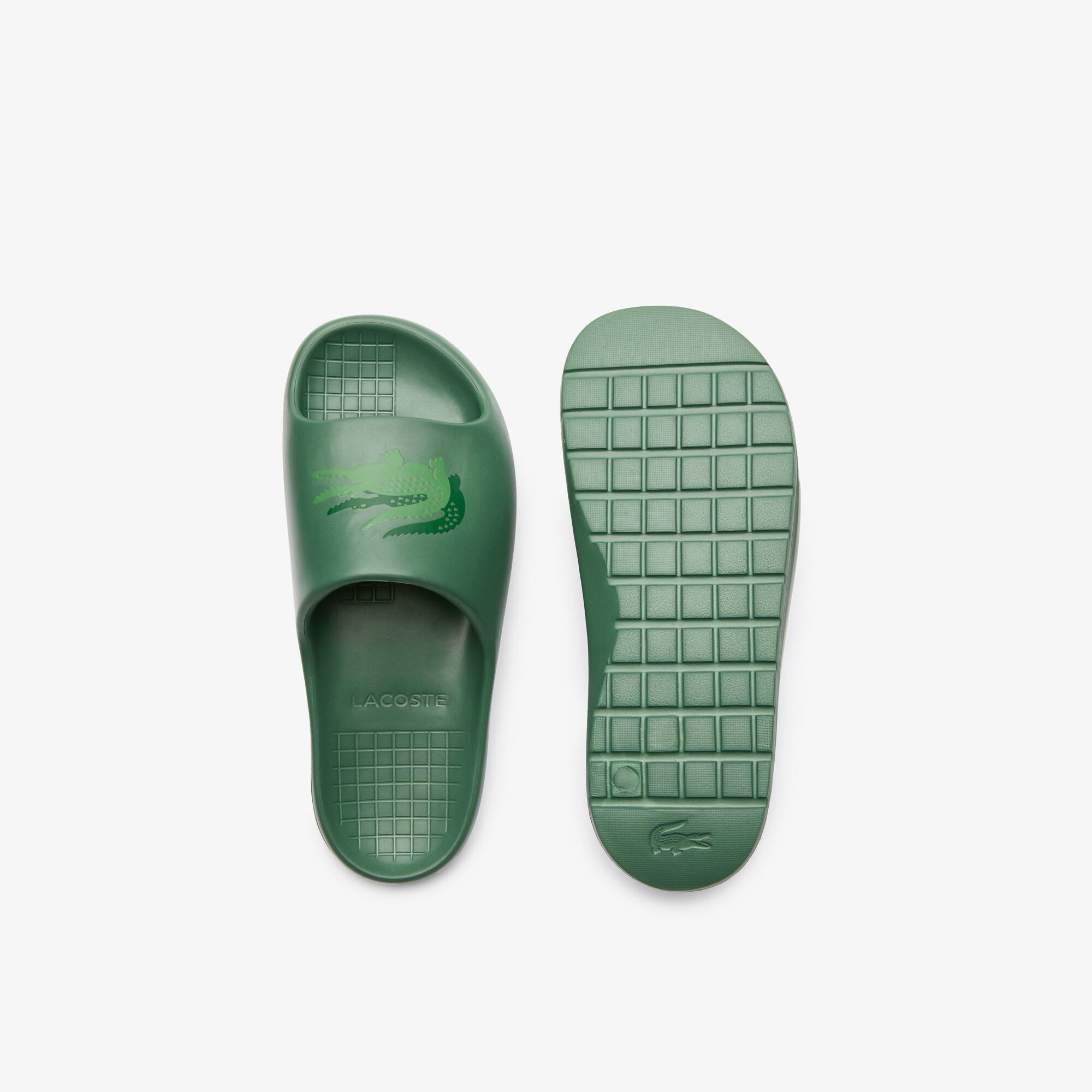 Lacoste green sliders store
