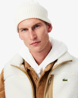 veste polaire blanche porte veste Veste polaire blanche, ivoire ou ...