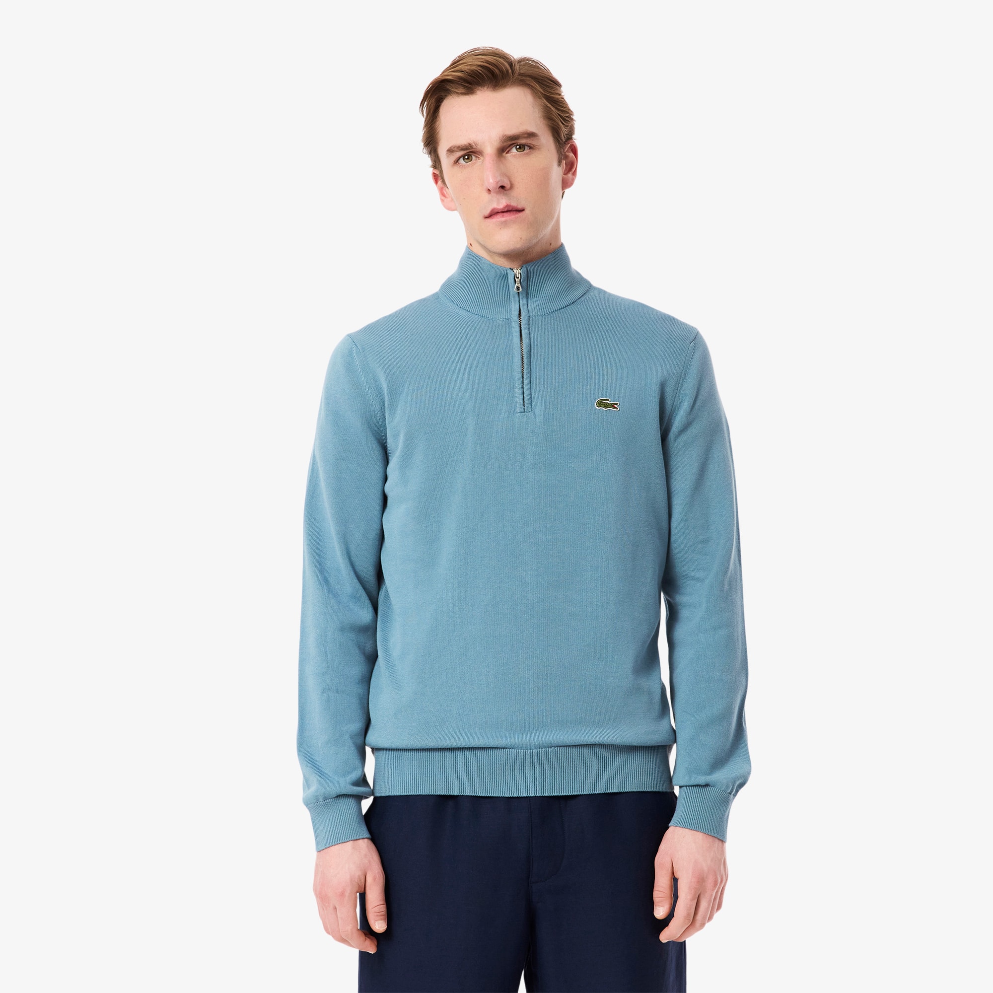 Herren Pullover Mit Hohem Kragen