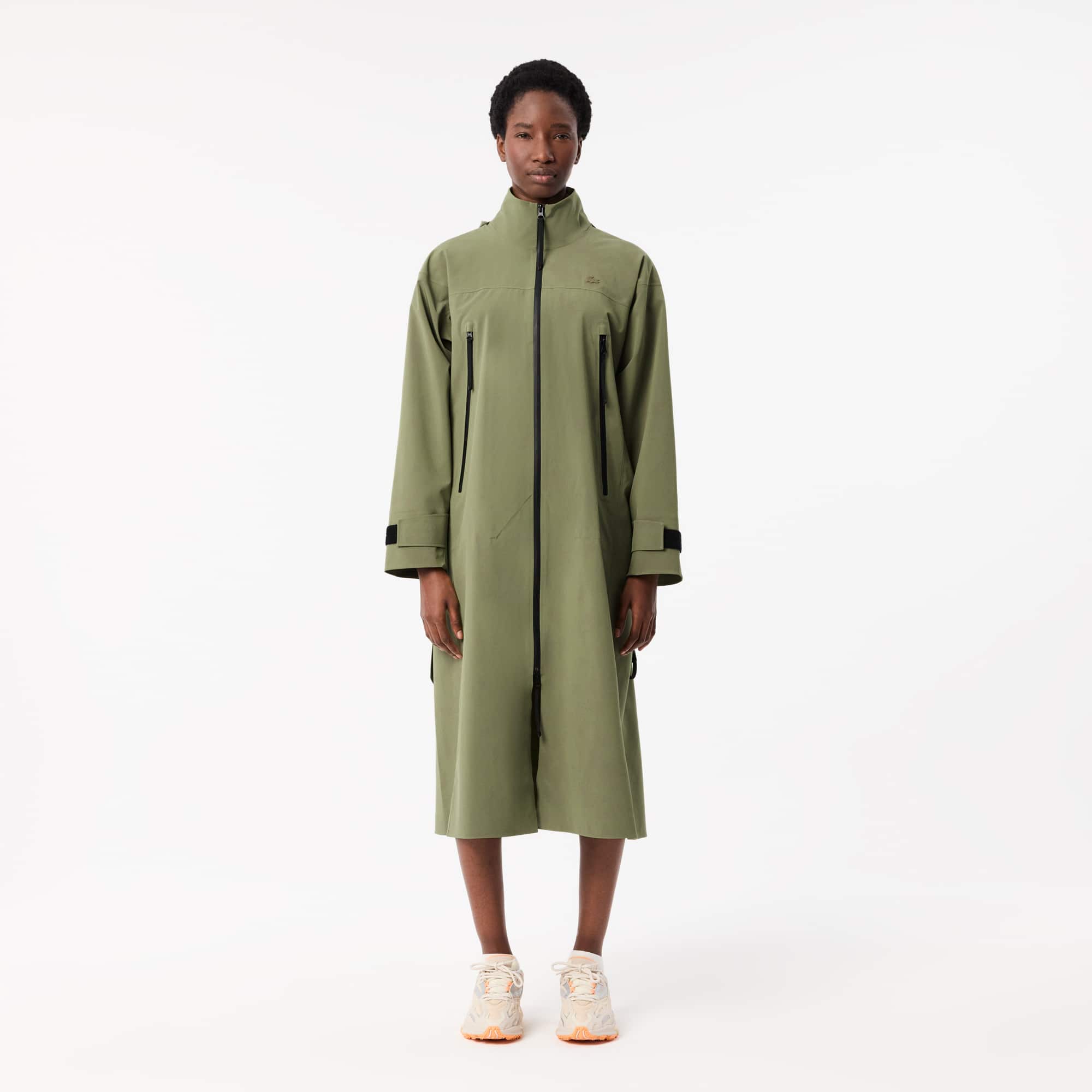 Langer wasserabweisender Oversized Parka