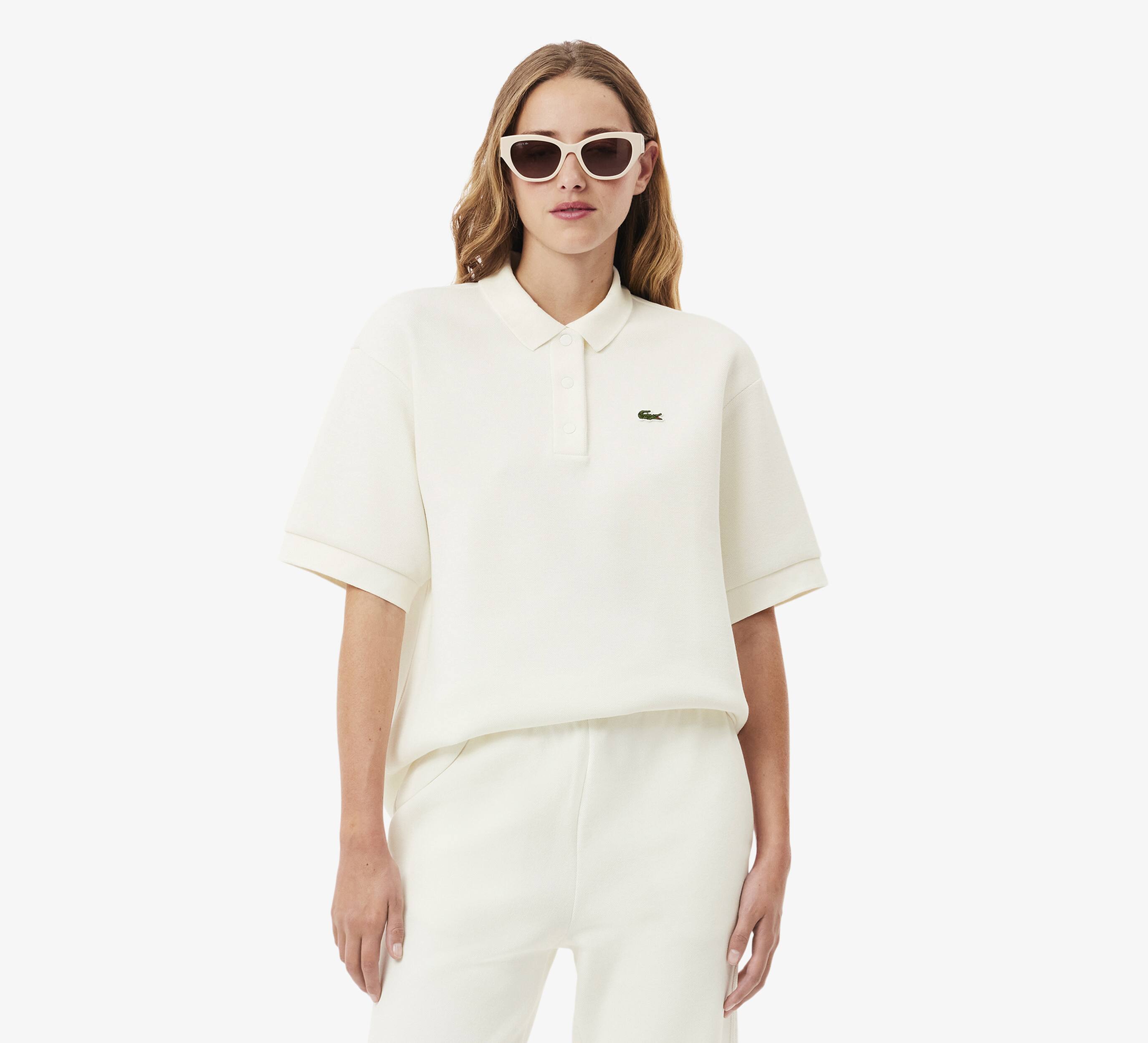 Lacoste slim fit polo womens store