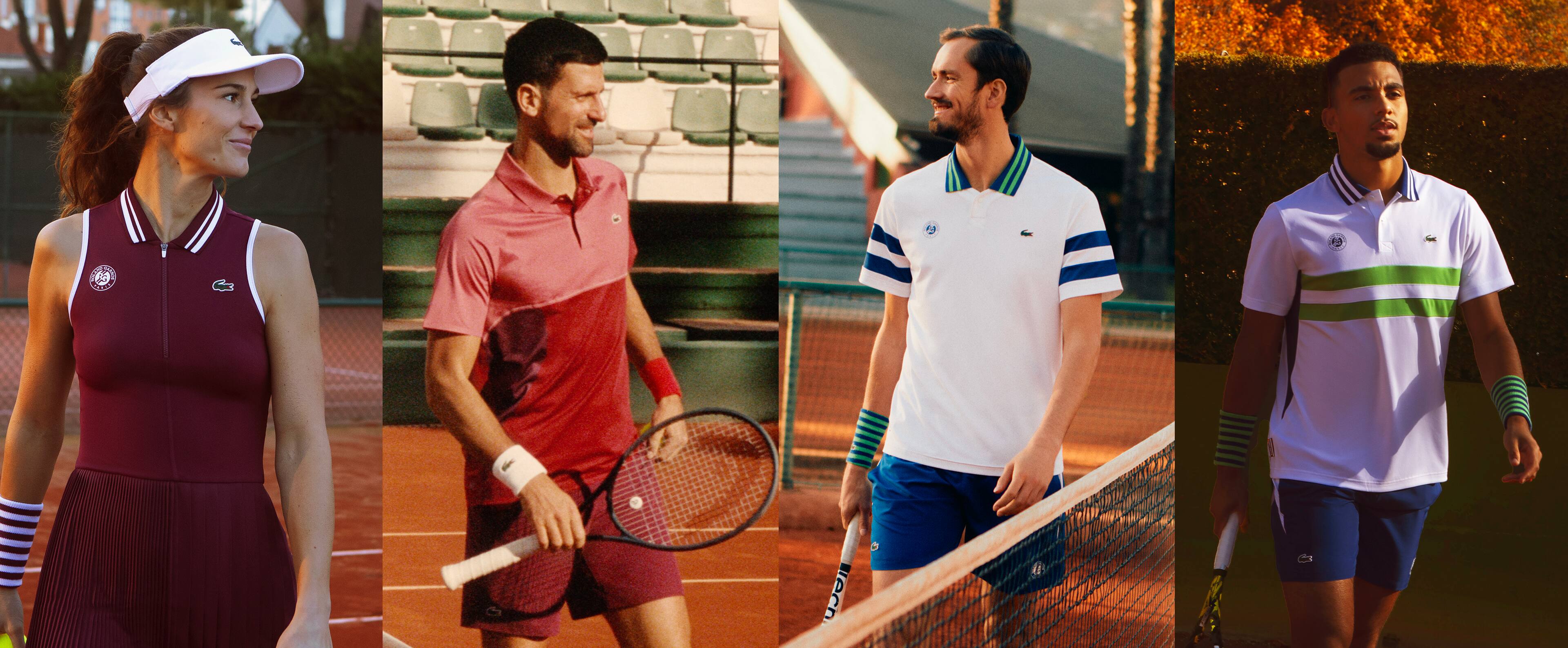 Lacoste au tournoi de Roland Garros 2024 LACOSTE