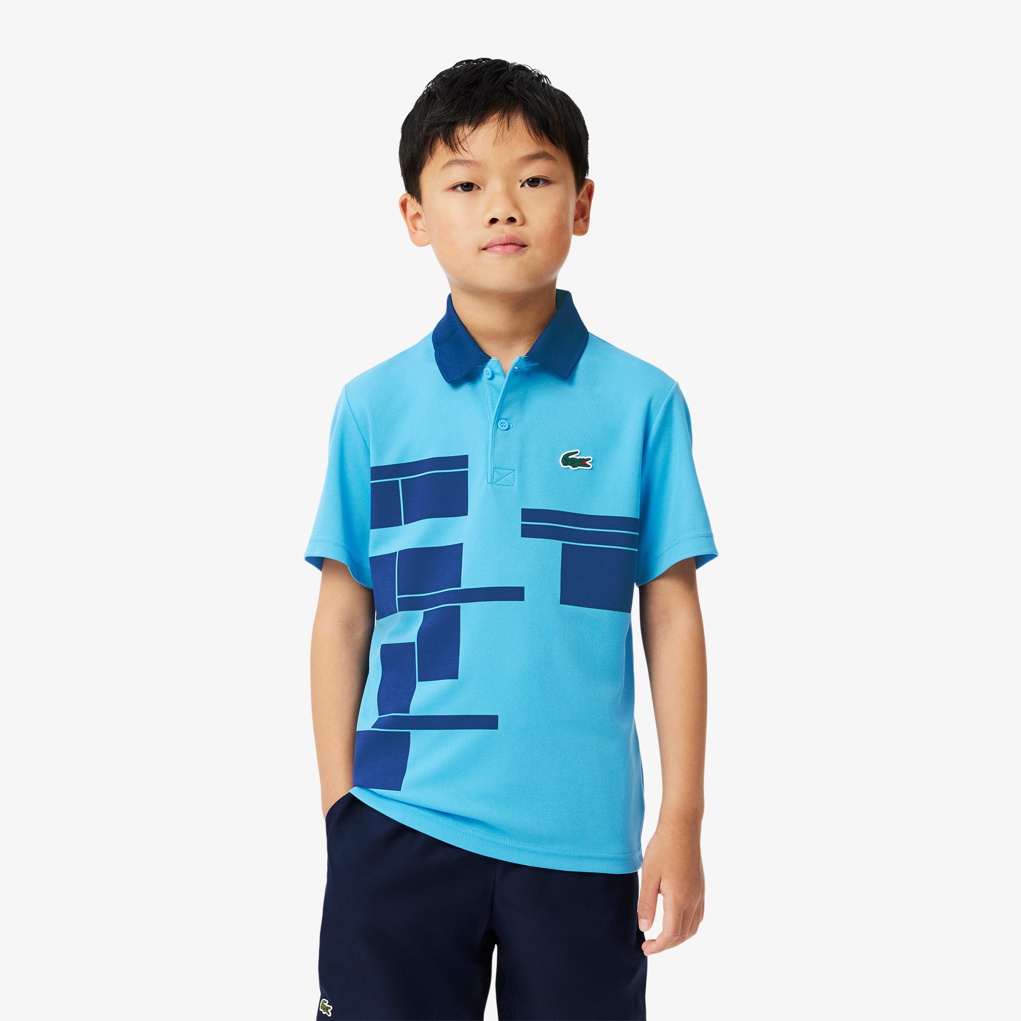 Polo Lacoste Tennis x Novak Djokovic en Pique