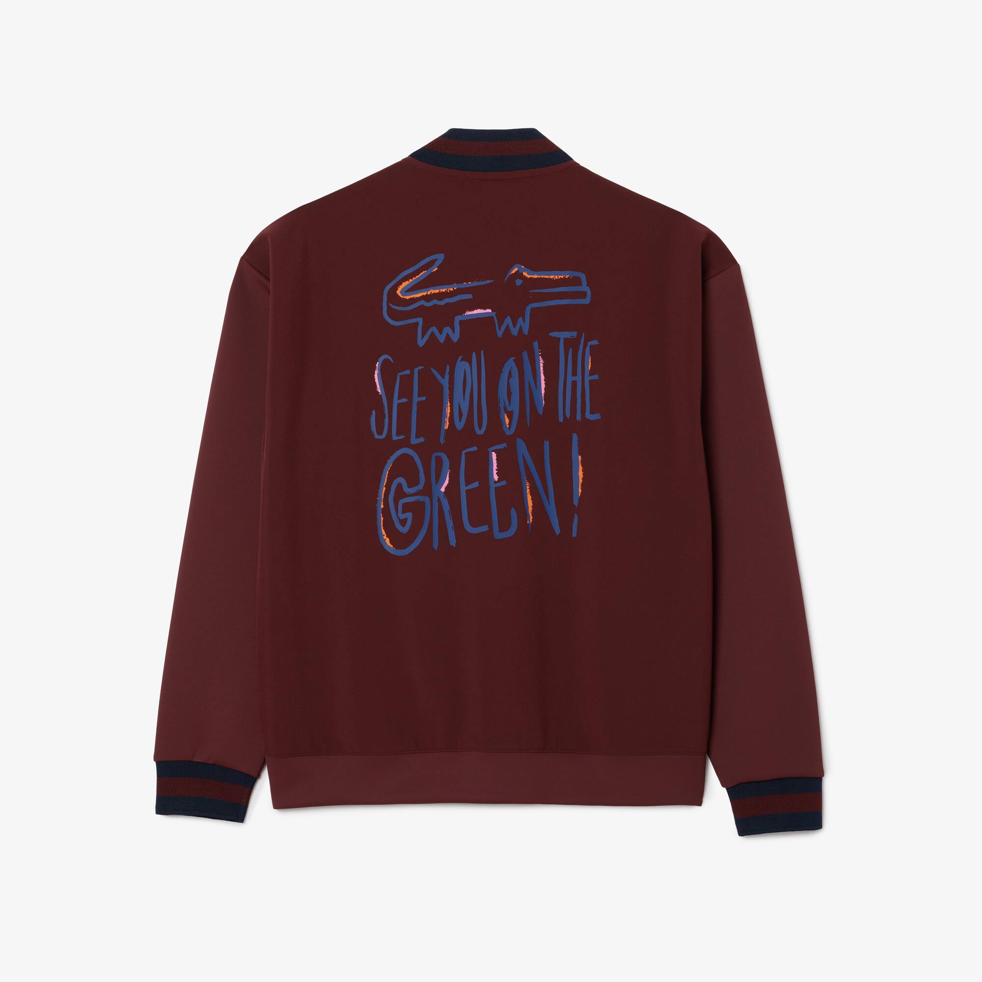 Coupe vent varsity Golf deperlant Sweatshirts homme Nouveautes 2025 Lacoste