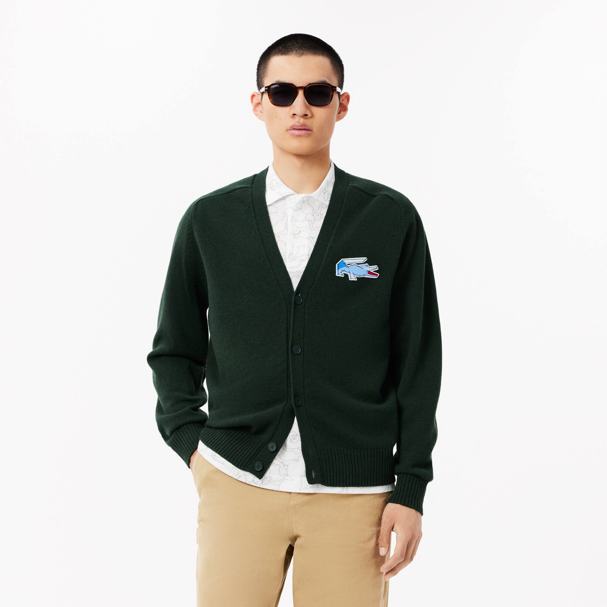 Lacoste live cardigan store