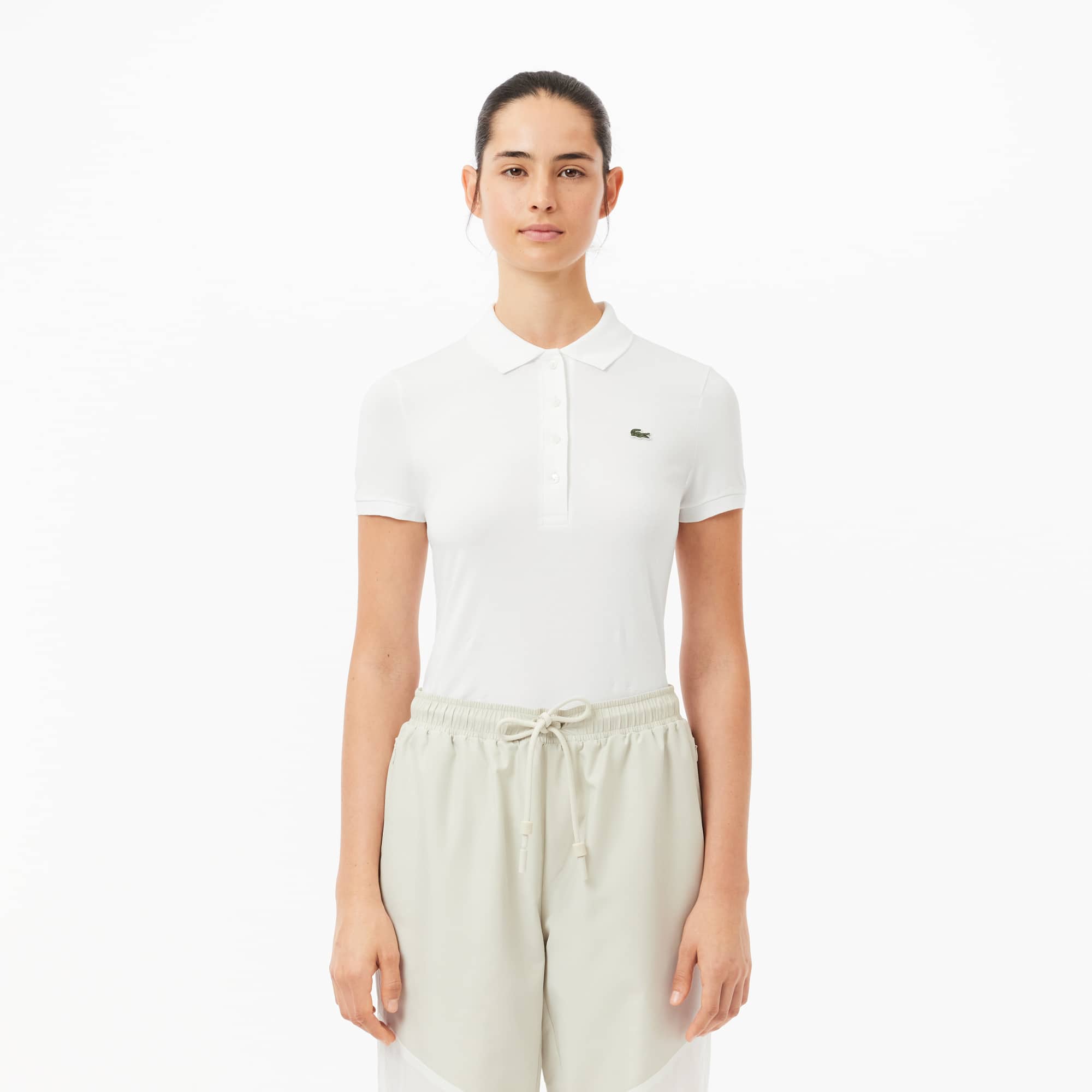 Lacoste women's slim fit polo store