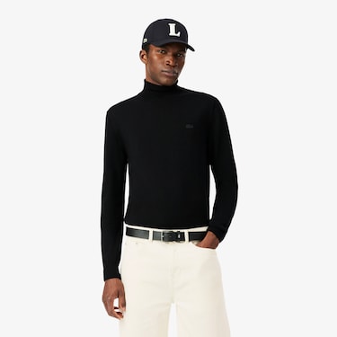 Pullovers, cols roulés homme, laine et coton | LACOSTE