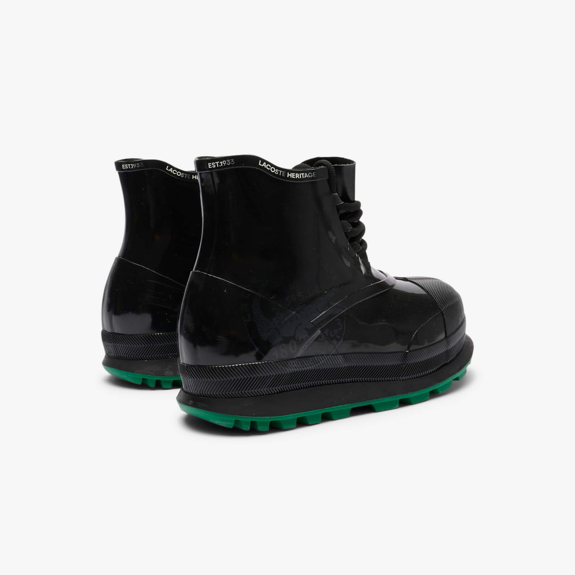 Lacoste boots black store