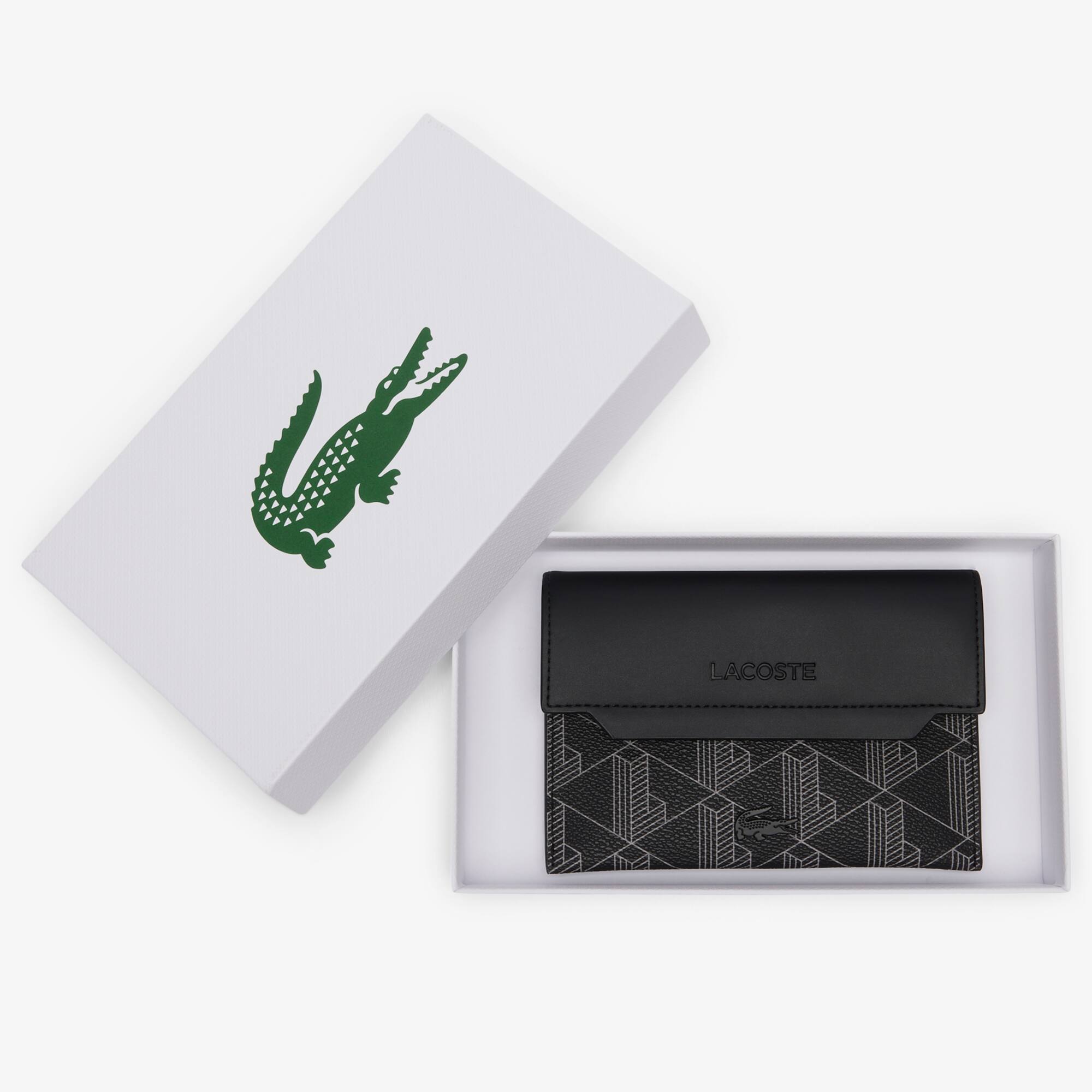 Lacoste passport holder store