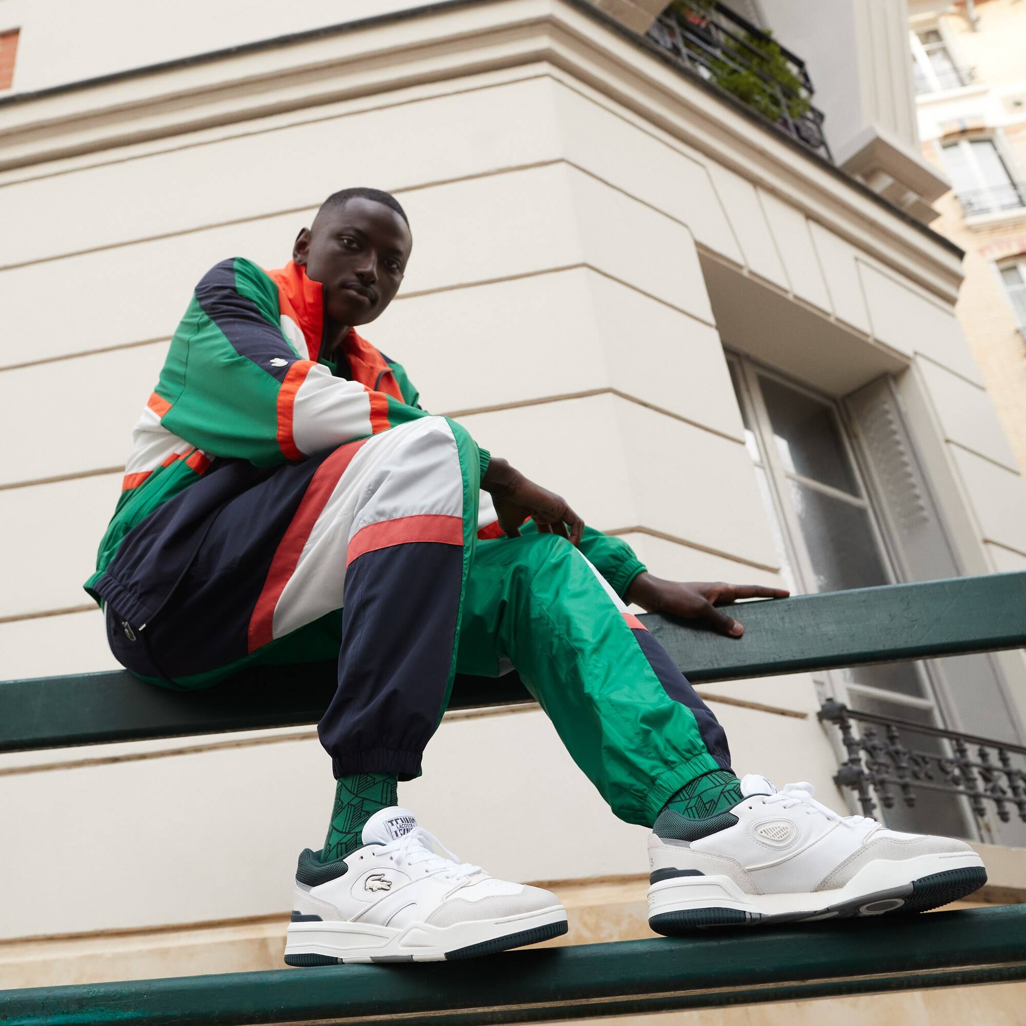Sneakers Lineshot homme en cuir