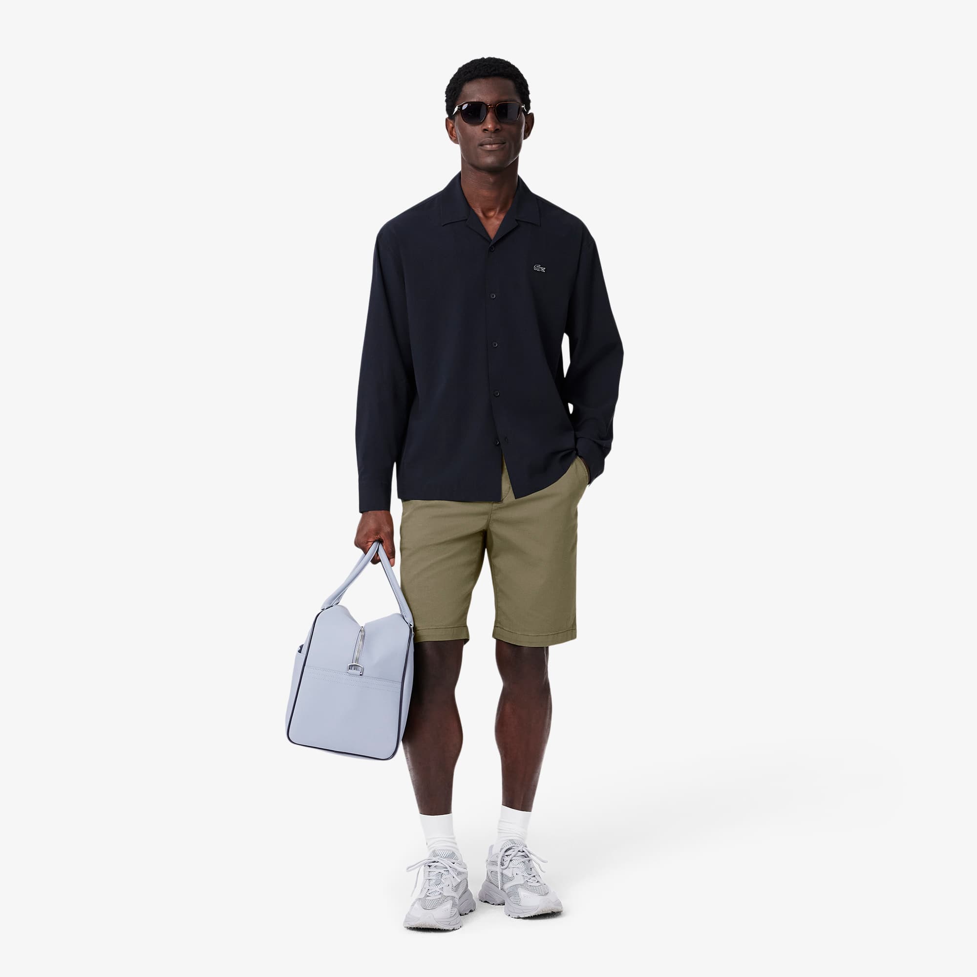 Lacoste slim fit bermuda shorts store