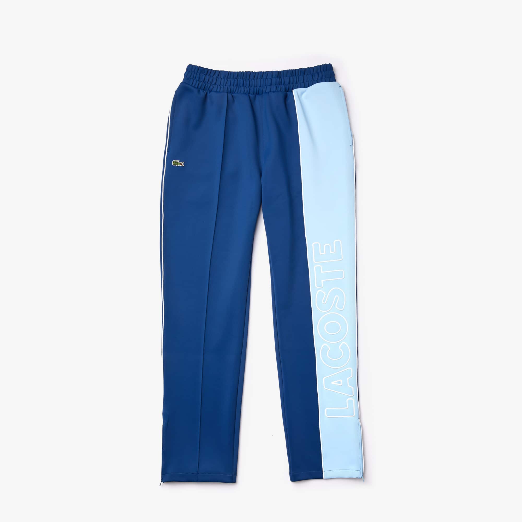 Lacoste Jogging unisexe Lacoste LIVE color block en neoprene leger