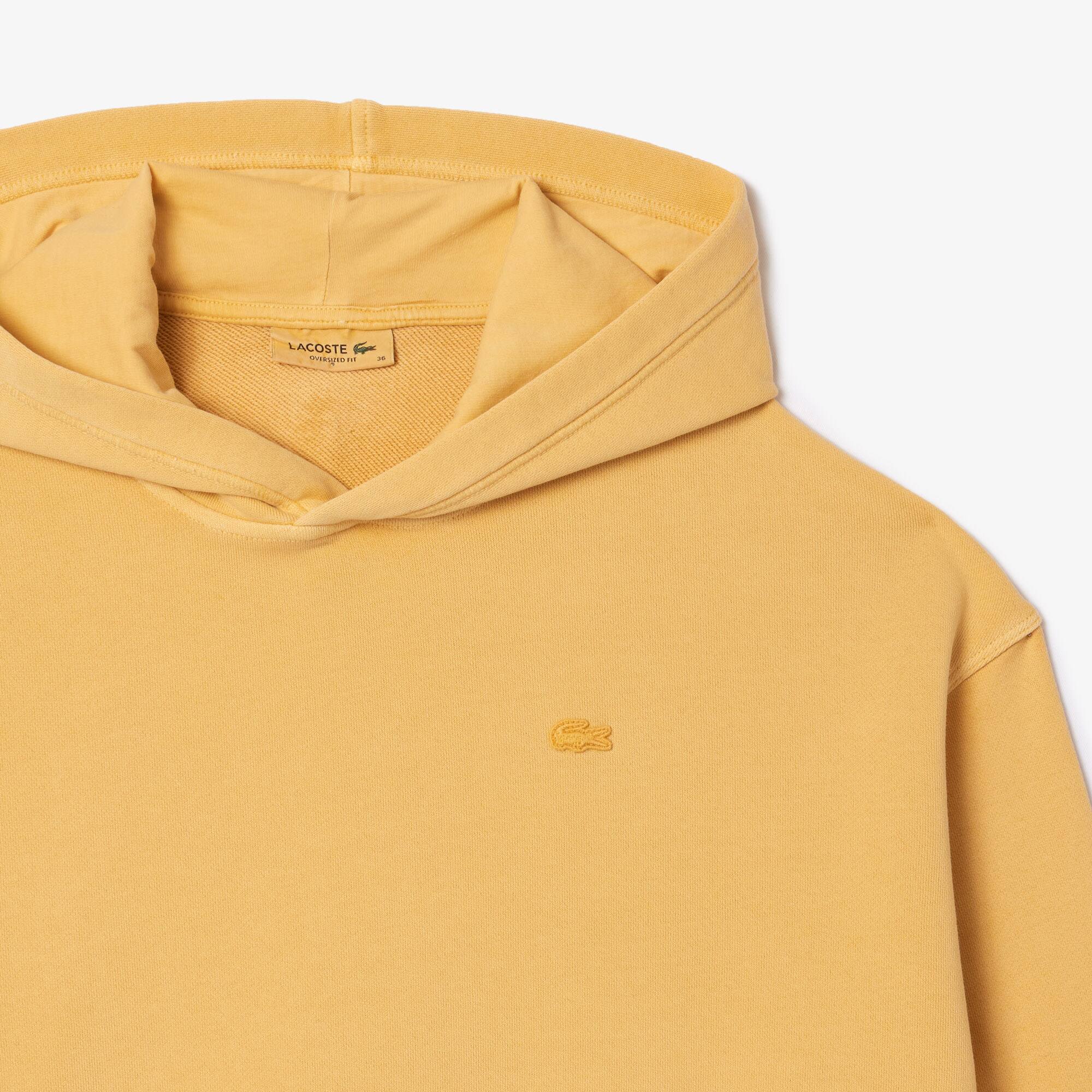 Lacoste yellow sweatshirt store