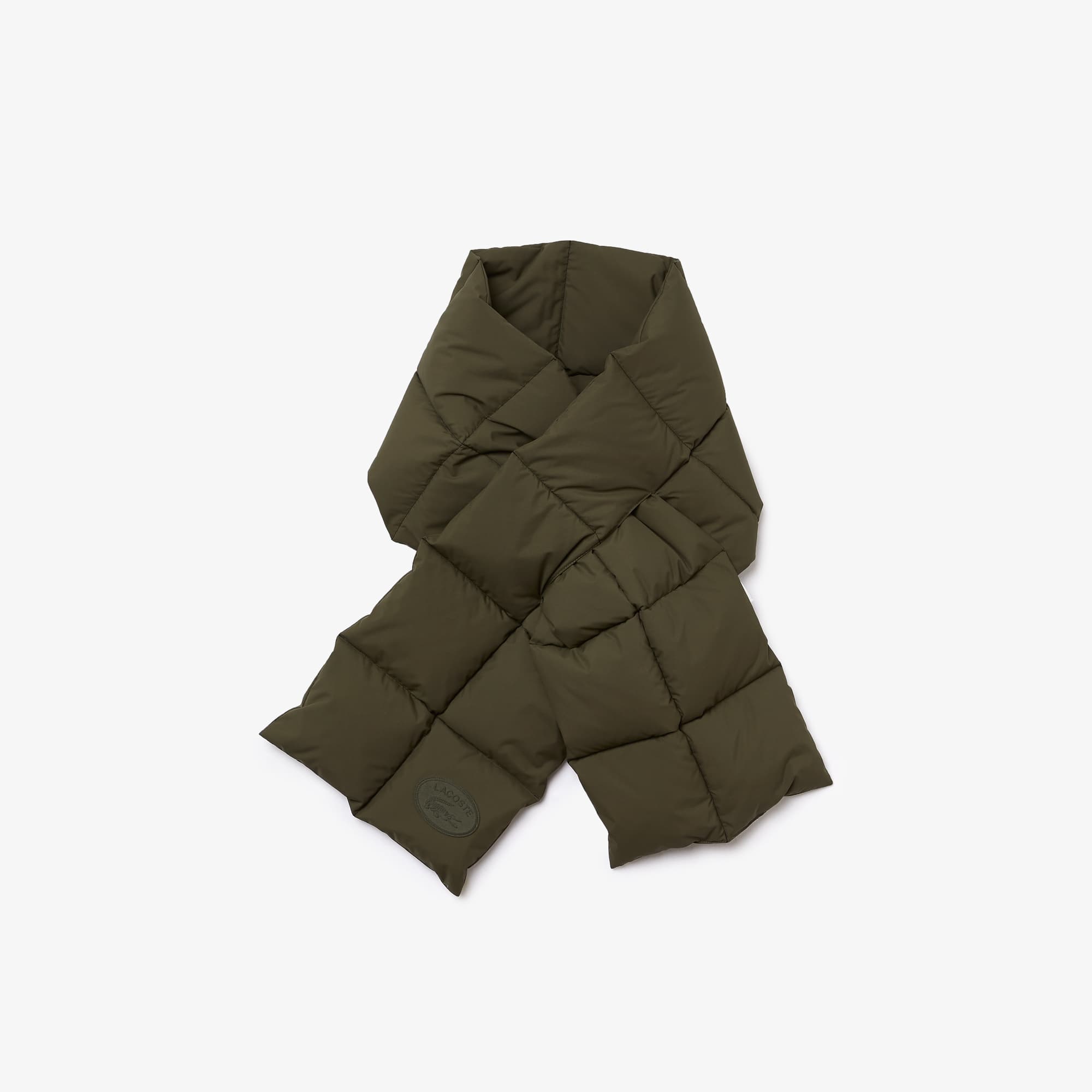 Lacoste Bufanda de mujer en tafetán acolchado e hidrófugo - 3666354820847