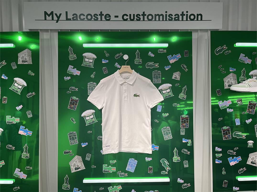 Découvrez le magasin Lacoste Arena sur les Champs-Élysées | LACOSTE