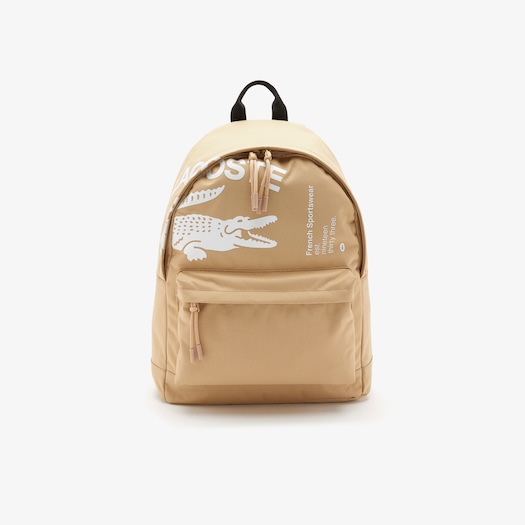 LACOSTE UK| Men's leather and canvas backpacks