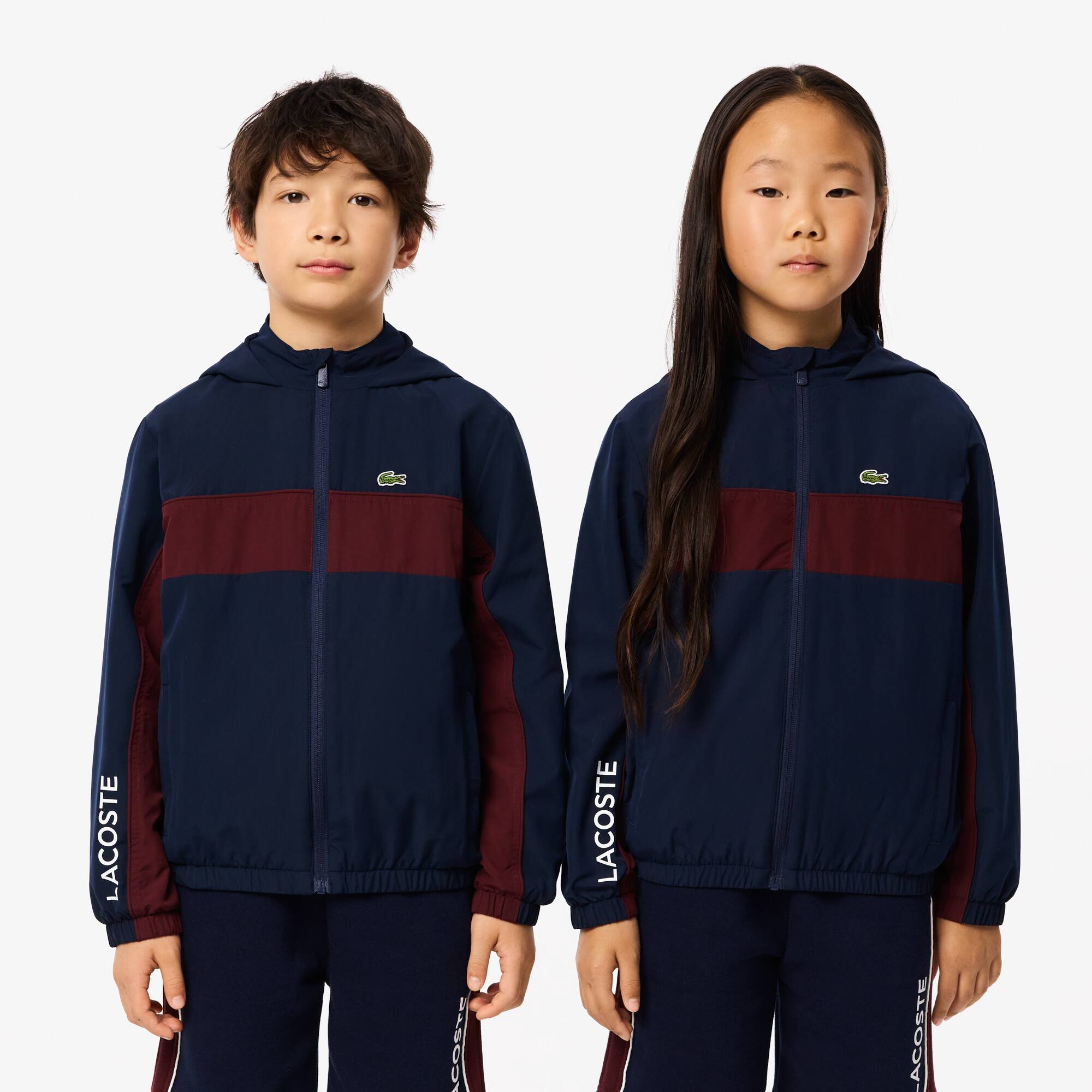 Boys lacoste coat store