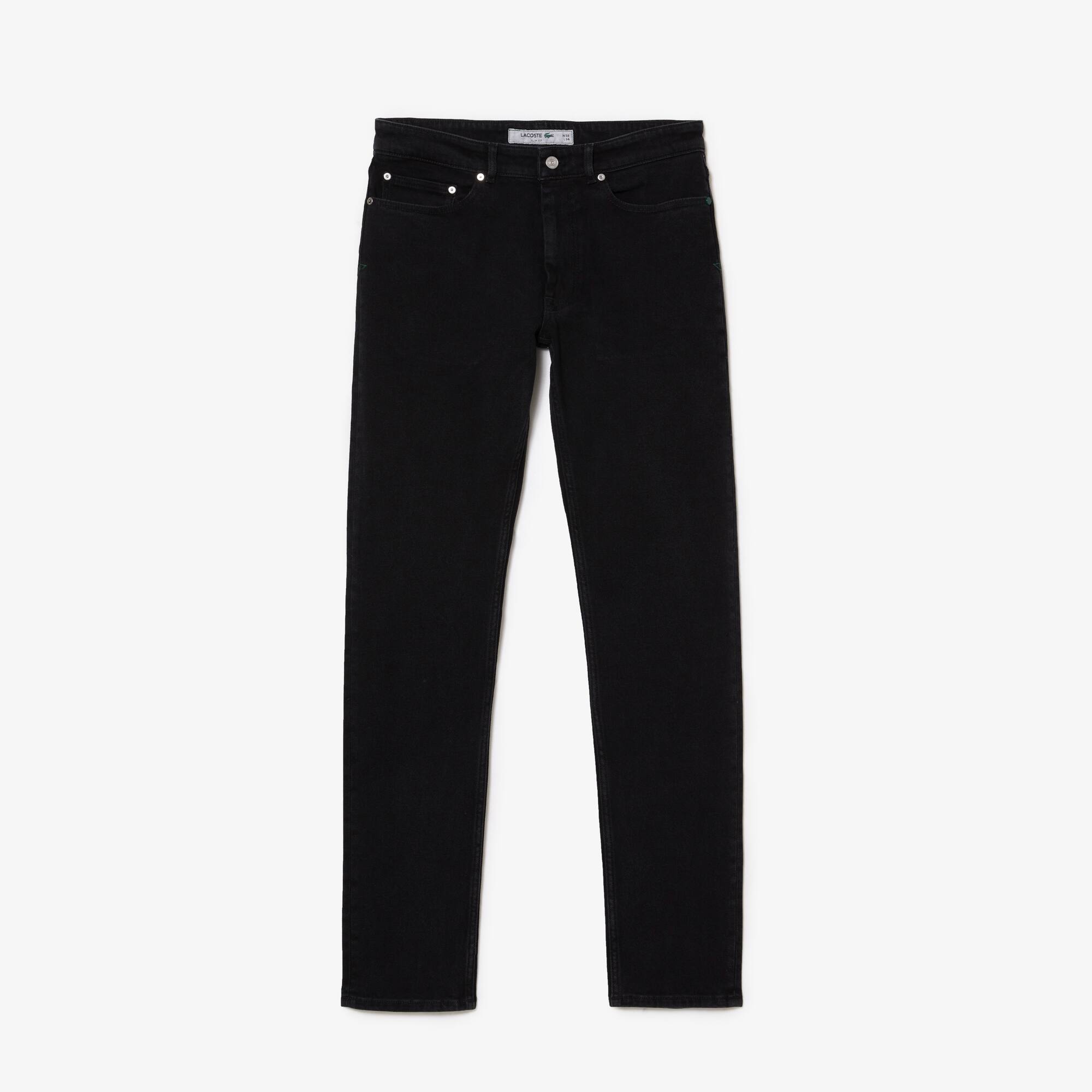 Slim Fit Stretch Cotton Denim Jeans Men s Trousers Shorts New In 2025 Lacoste