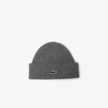 LACOSTE UK| Men's woolen and cashmere beanies
