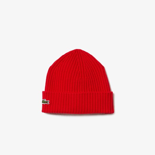 LACOSTE UK| Men's woolen and cashmere beanies