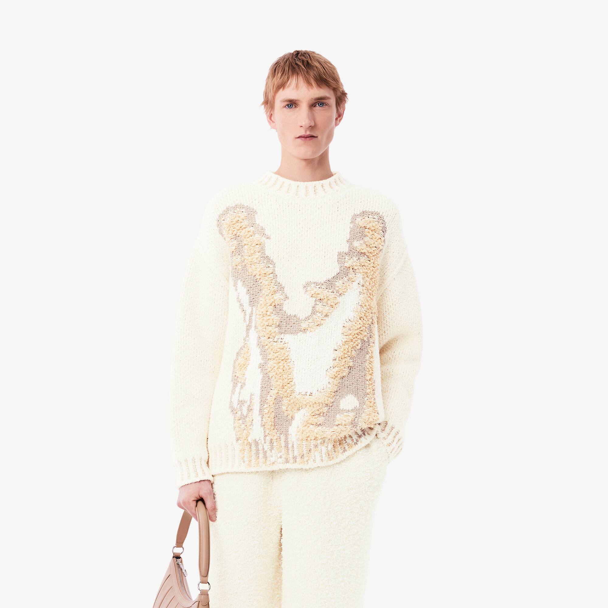 Sweater Runway de Jacquard com Crocodilo - Malhas Homem - Novidades ...