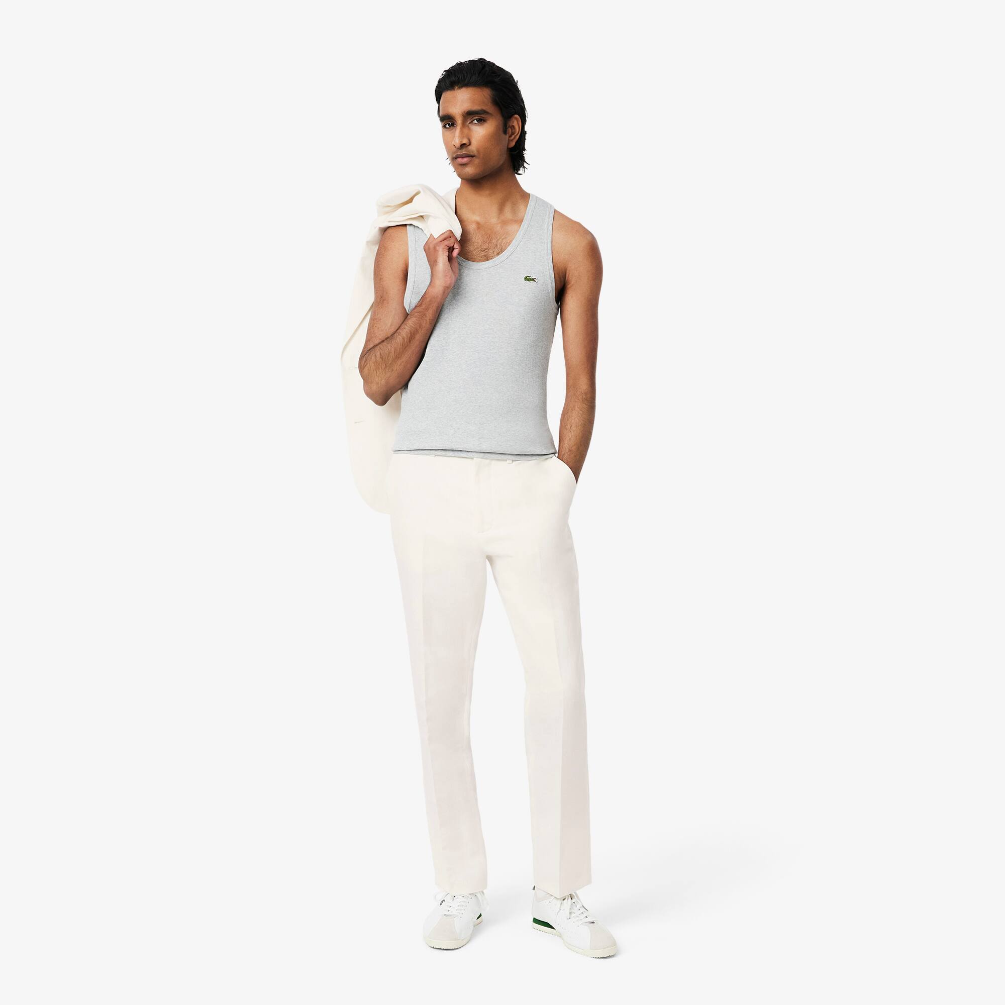 Regular Fit Linen Suit Pants