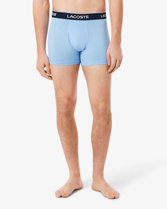 3-Pack Microfiber Trunks - Men's Underwear - New In 2025 | Lacoste