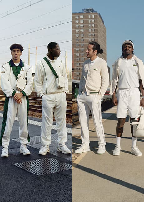 Polo shirts, shoes, leather goods | New LACOSTE Online Boutique in ...