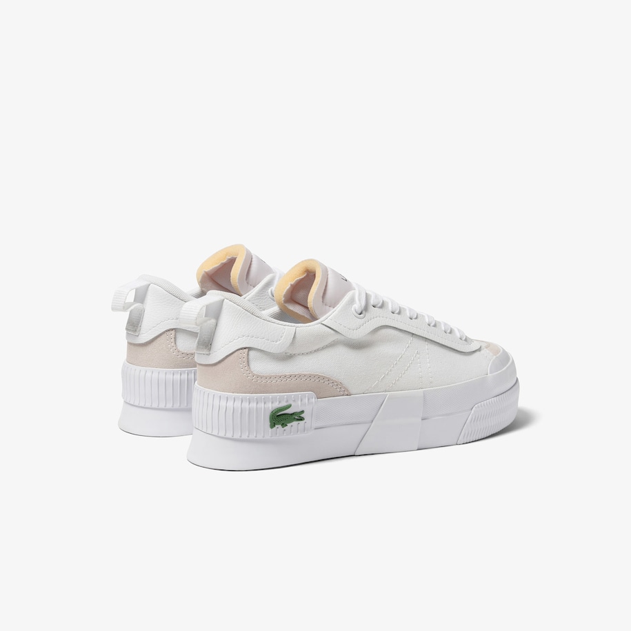 Women's Lacoste L004 Platform Textile Colour Block Trainers - Sneakers ...