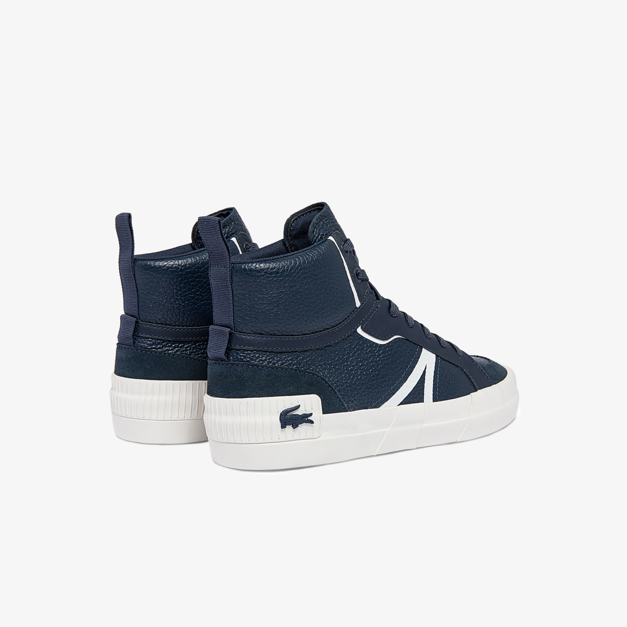 Men's L004 Mid Leather Trainers - Sneakers - New In 2023 | Lacoste